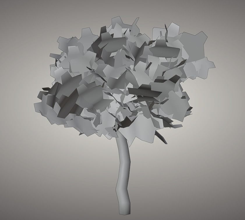 3D model Tree with transparent PBR Textures VR / AR / low-poly | CGTrader