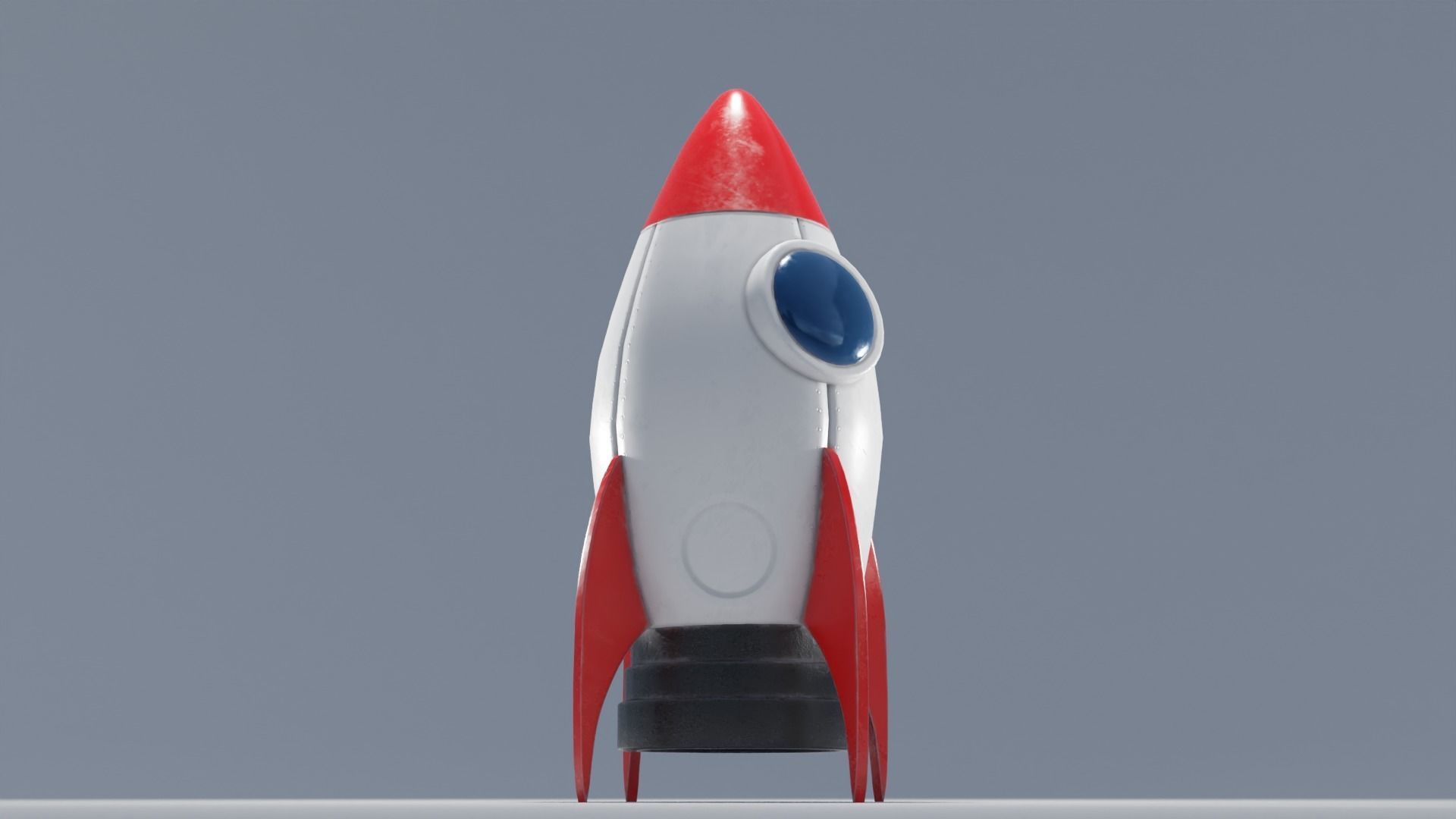 Toy Rocket 4K free 3D model | CGTrader