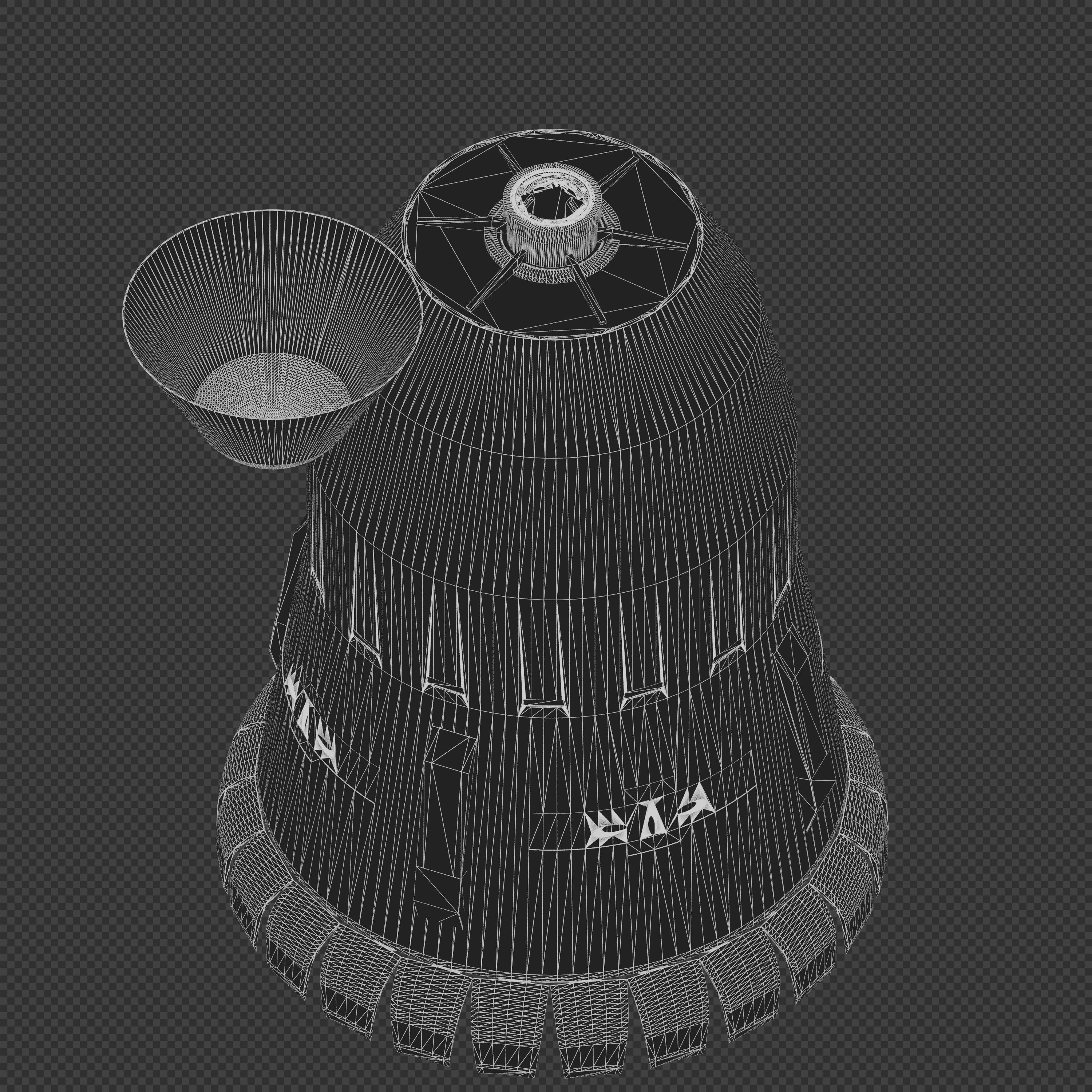 Pacific American Launch Systems Phoenix Rocket 3D model | CGTrader