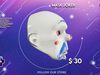 3D model Henchmen Clown Mask Dark Knight Cosplay Halloween Helmet VR ...