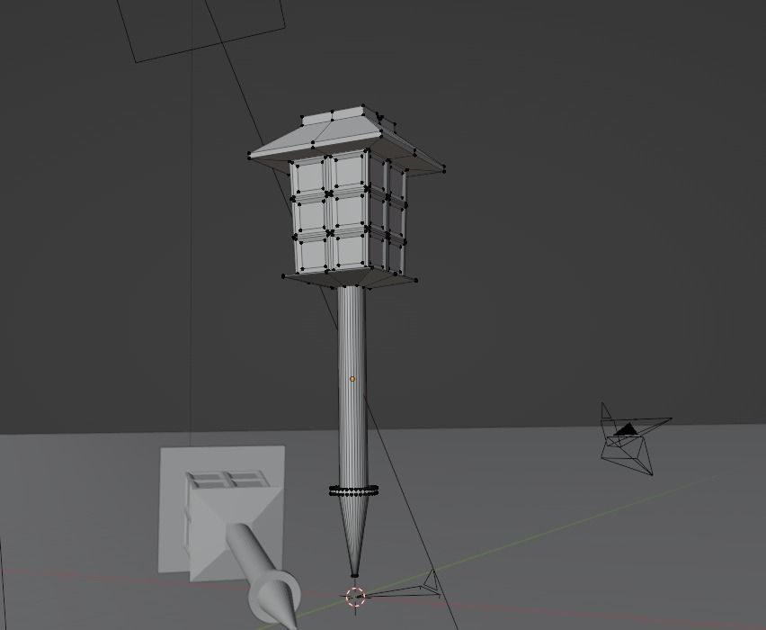 Landscape Lamp free 3D model | CGTrader