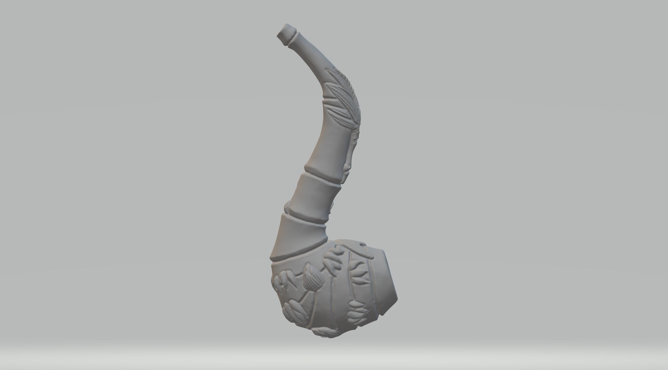 Smoking Pipe 3D Model 3D model 3D printable | CGTrader