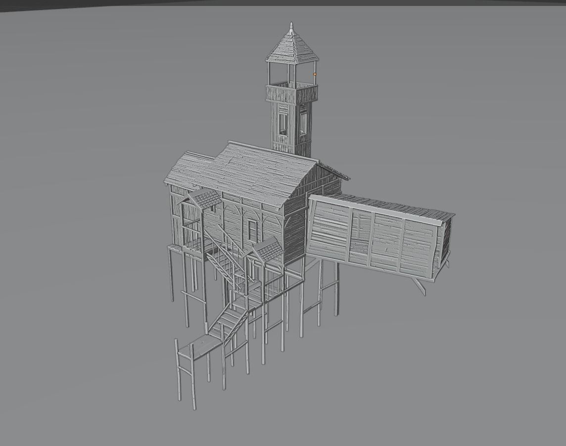 3D model Lik town VR / AR / low-poly | CGTrader