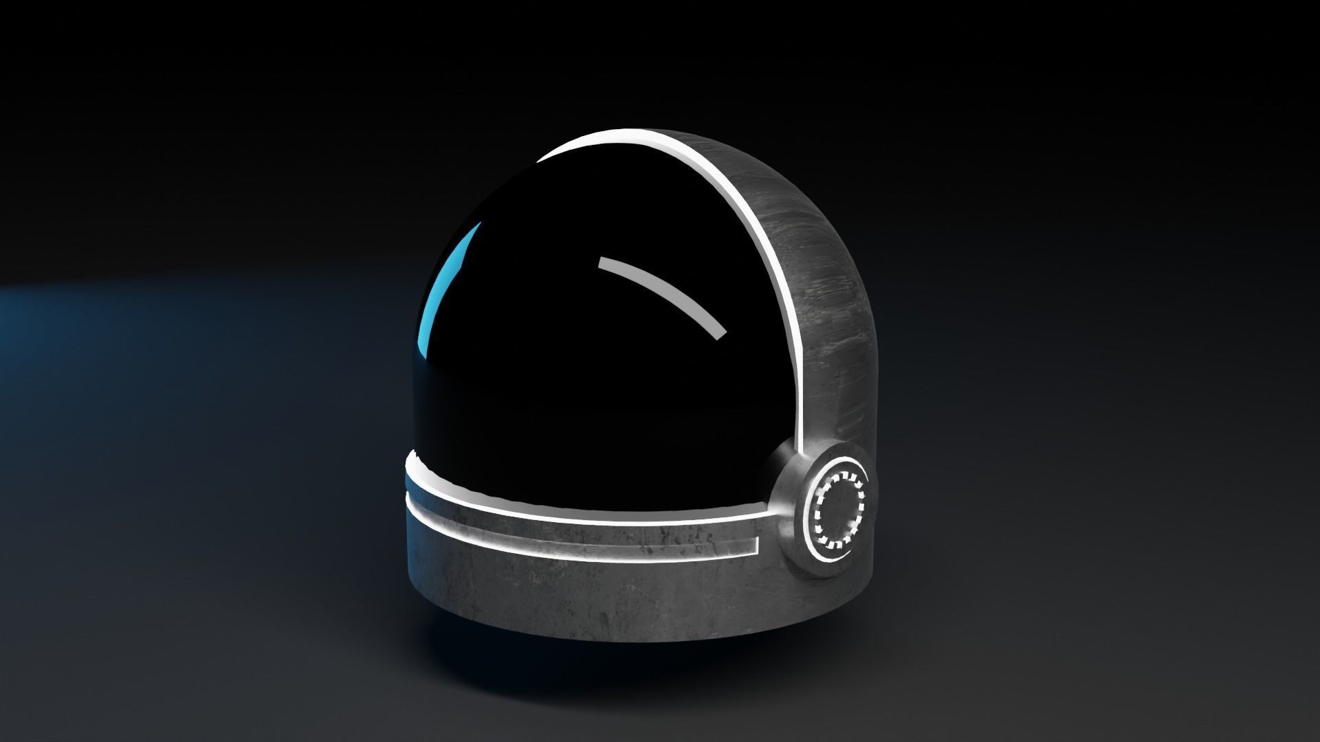Space Helmet free VR / AR / low-poly 3D model animated | CGTrader