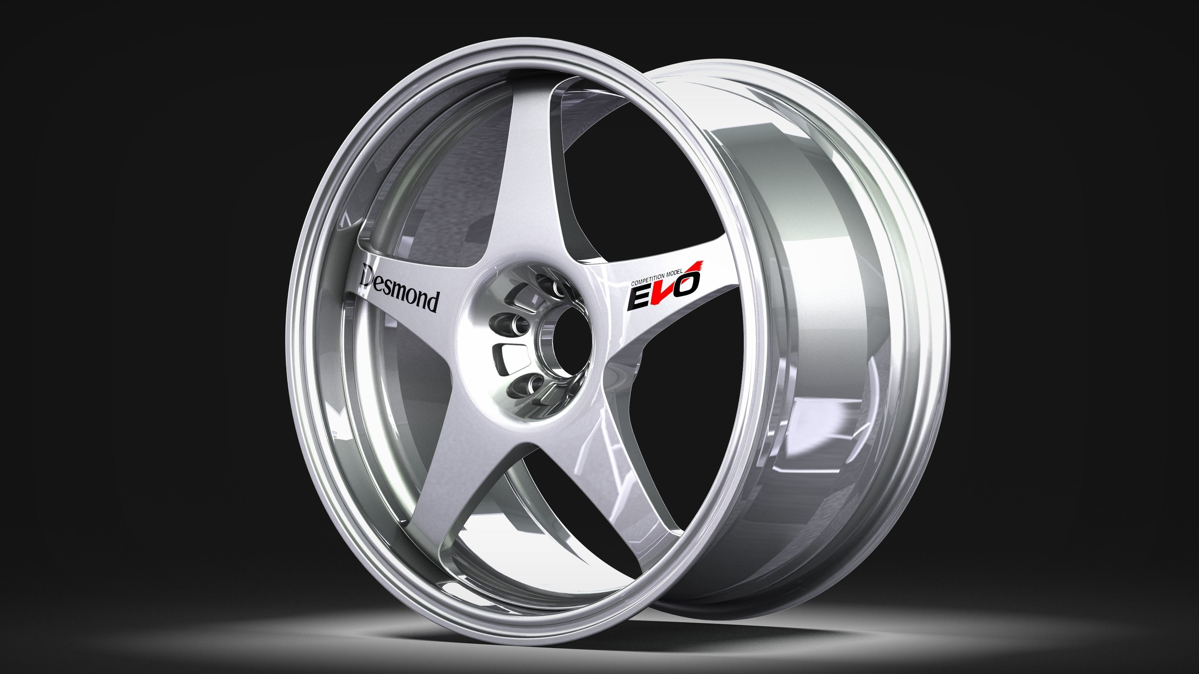 Regamaster Evo Deep Dish 3D model | CGTrader