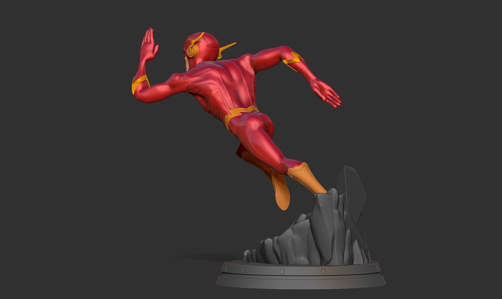 Flash stylized 3D model 3D printable | CGTrader