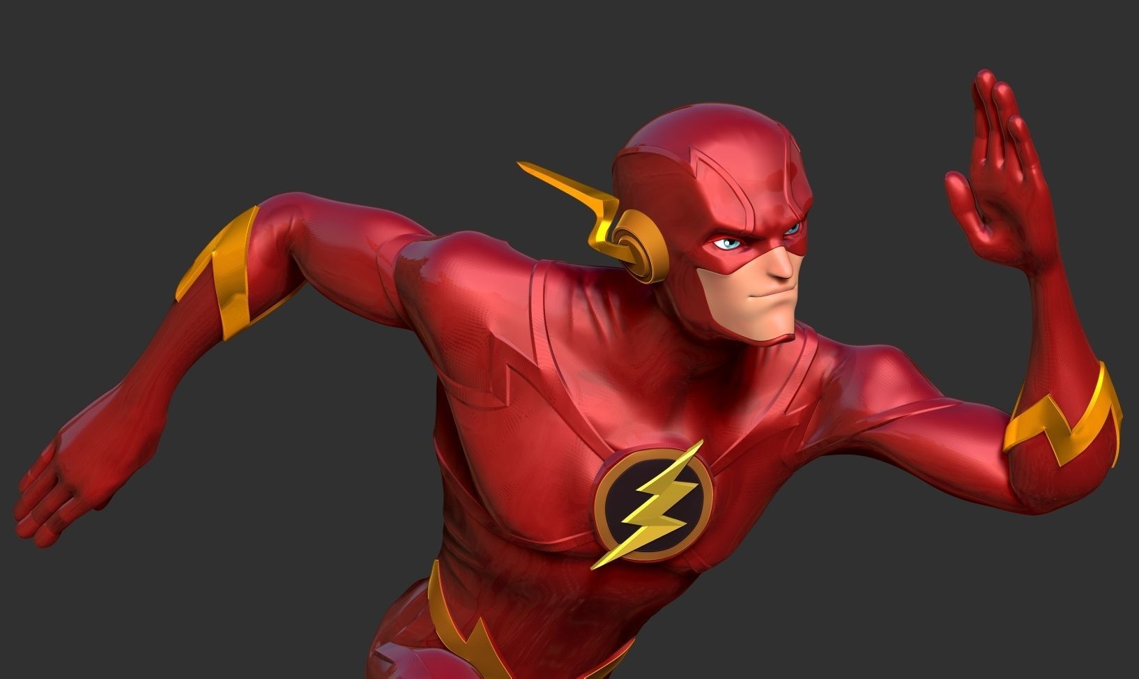 Flash stylized 3D model 3D printable | CGTrader