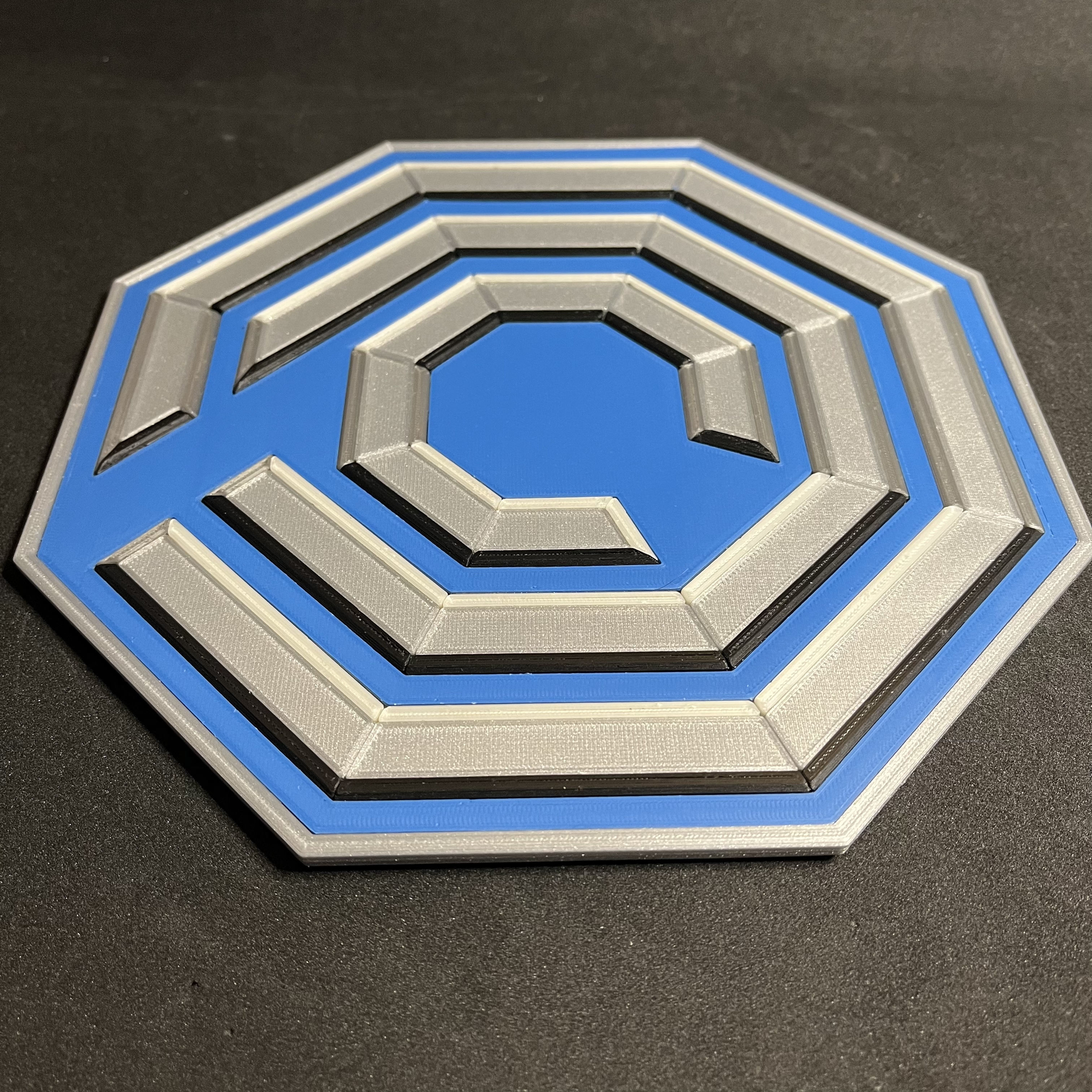 Robocop OCP Logo Wall Plaque 3D model 3D printable | CGTrader