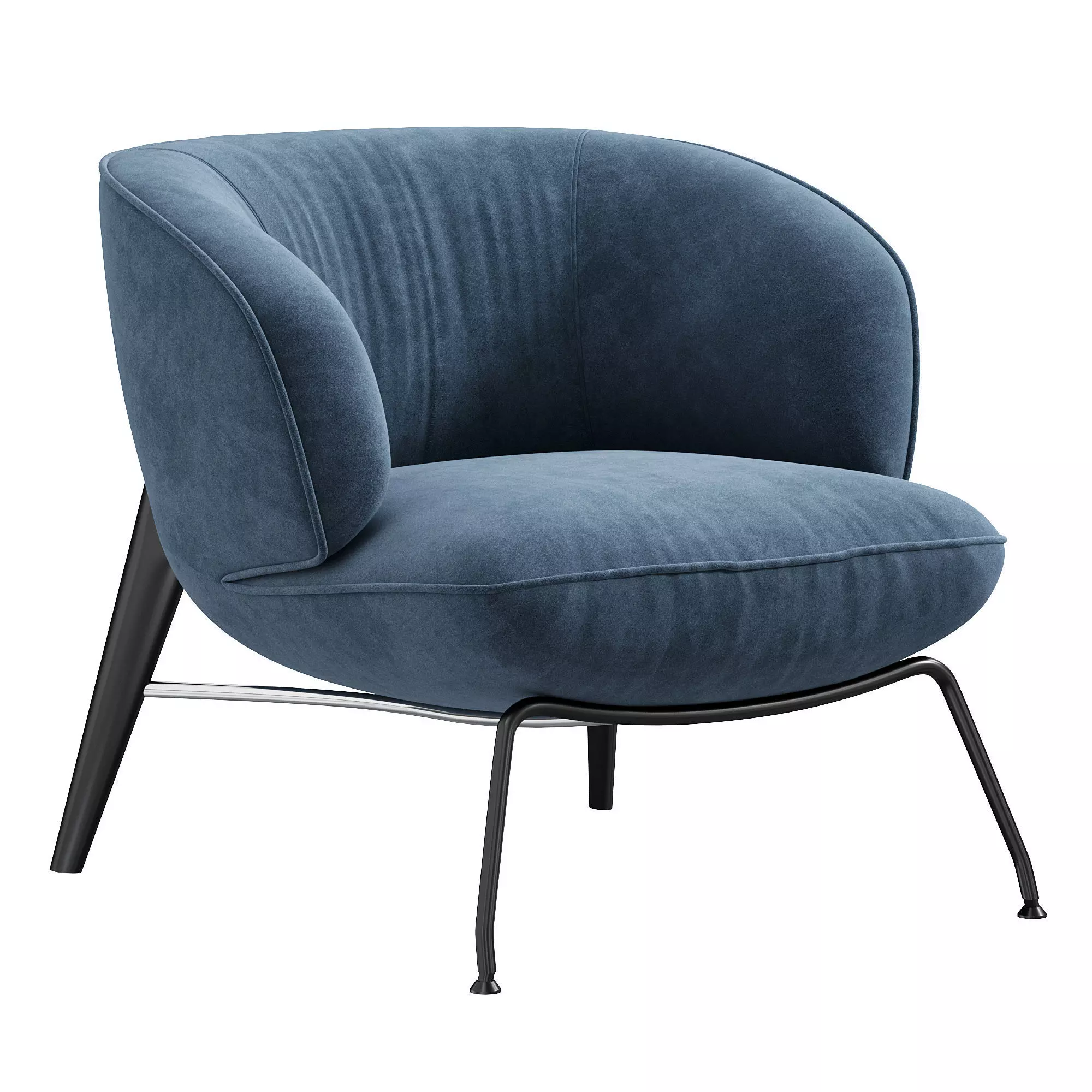 Penelope Armchair by Natuzzi 3D model | CGTrader