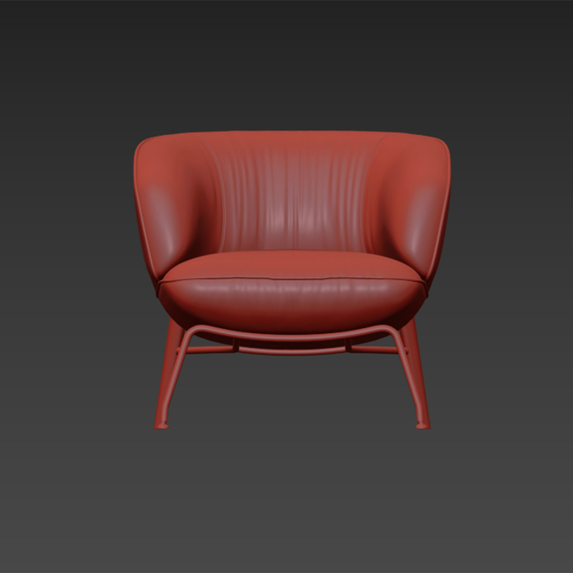 Penelope Armchair by Natuzzi 3D model | CGTrader