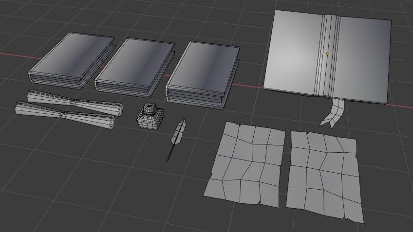 3D model Magic Book VR / AR / low-poly | CGTrader