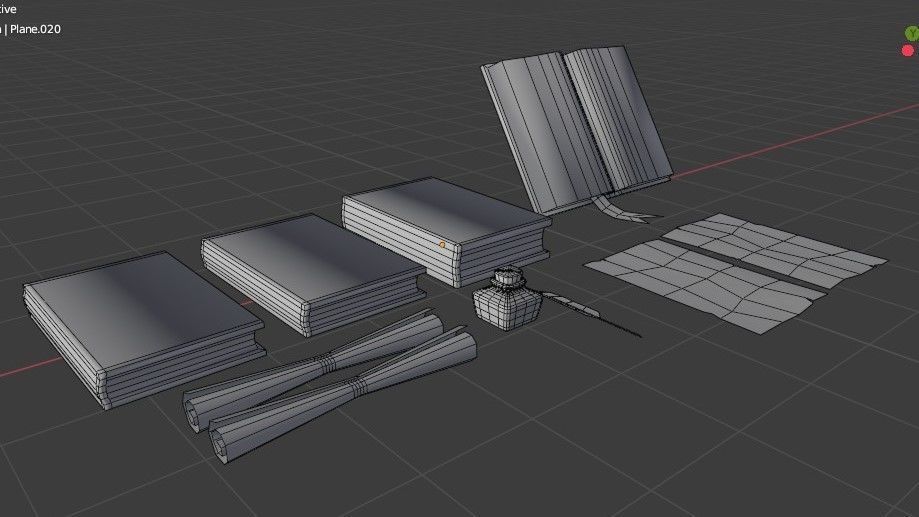 3D model Magic Book VR / AR / low-poly | CGTrader