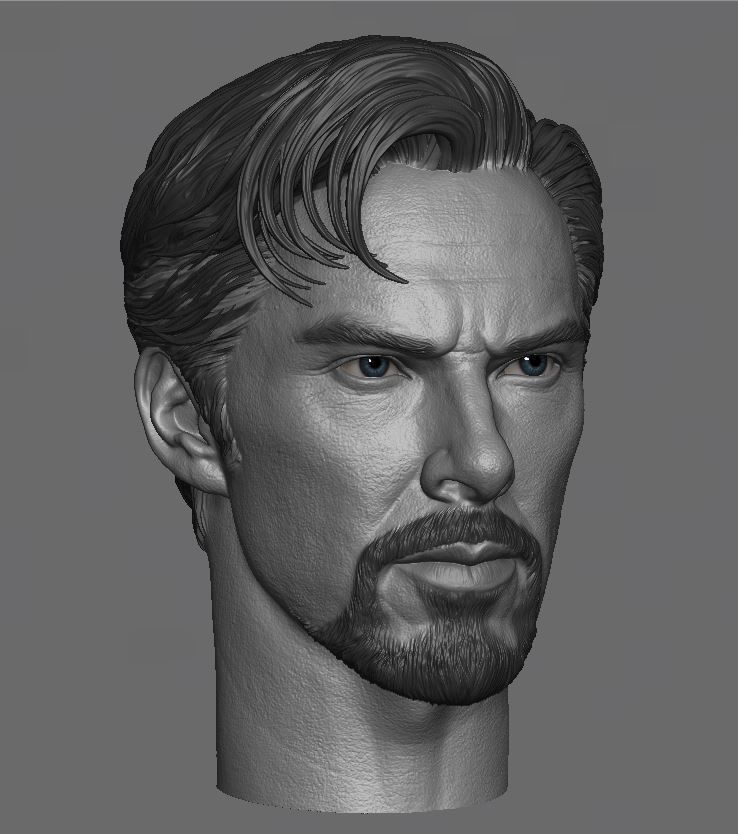 Dr Strange STL 3D model 3D printable | CGTrader