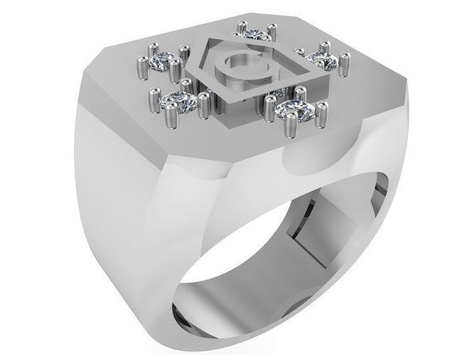 Engraving Ring 1872 3D print model 3D model 3D printable | CGTrader