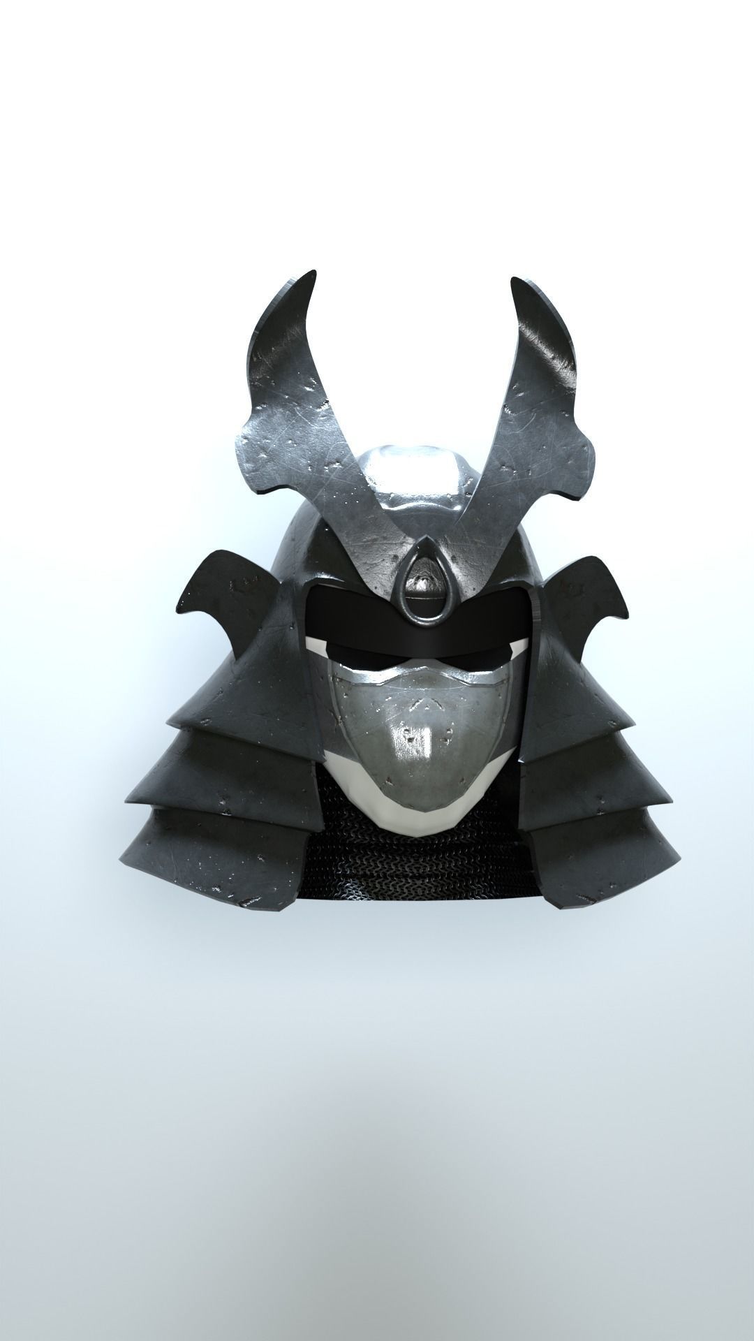 3D model Samurai Helmet VR / AR / low-poly | CGTrader