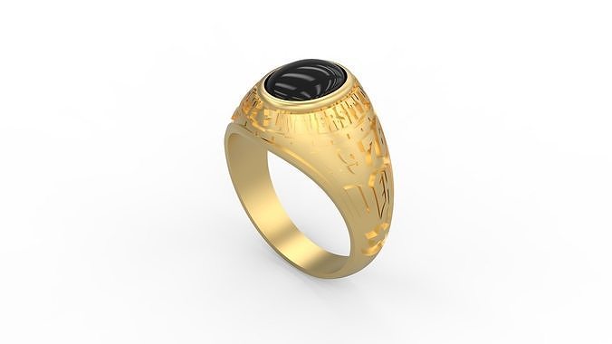 Men Ring 67 3D model 3D printable | CGTrader