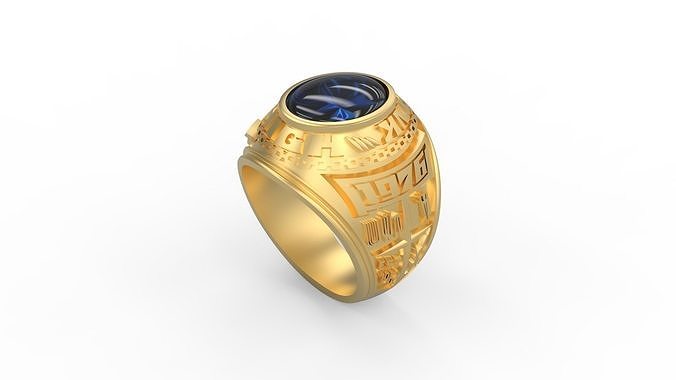 Men Ring 110 3D model 3D printable | CGTrader