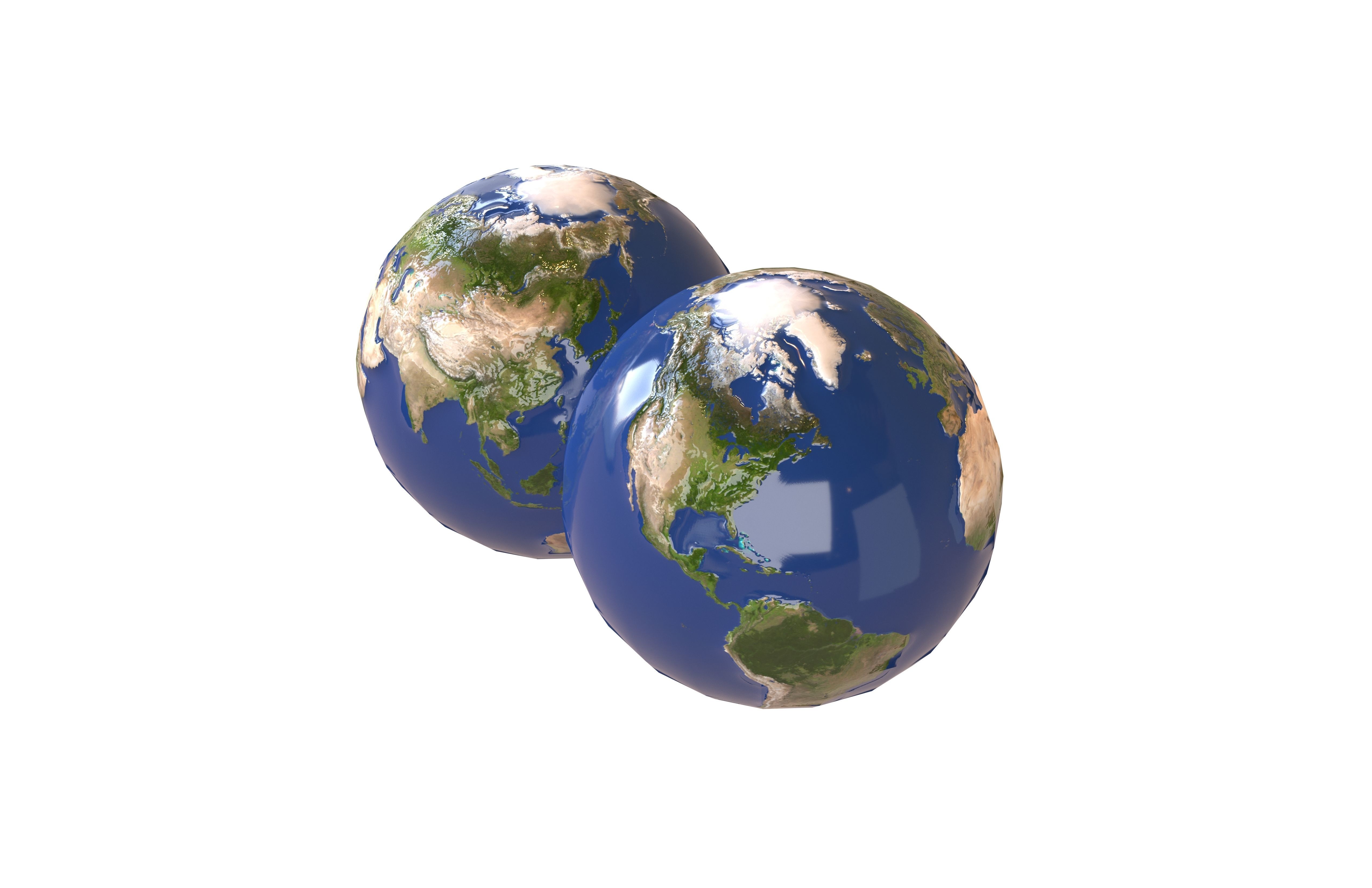 3D model Parallel Space-Time Earth v1 001 VR / AR / low-poly | CGTrader