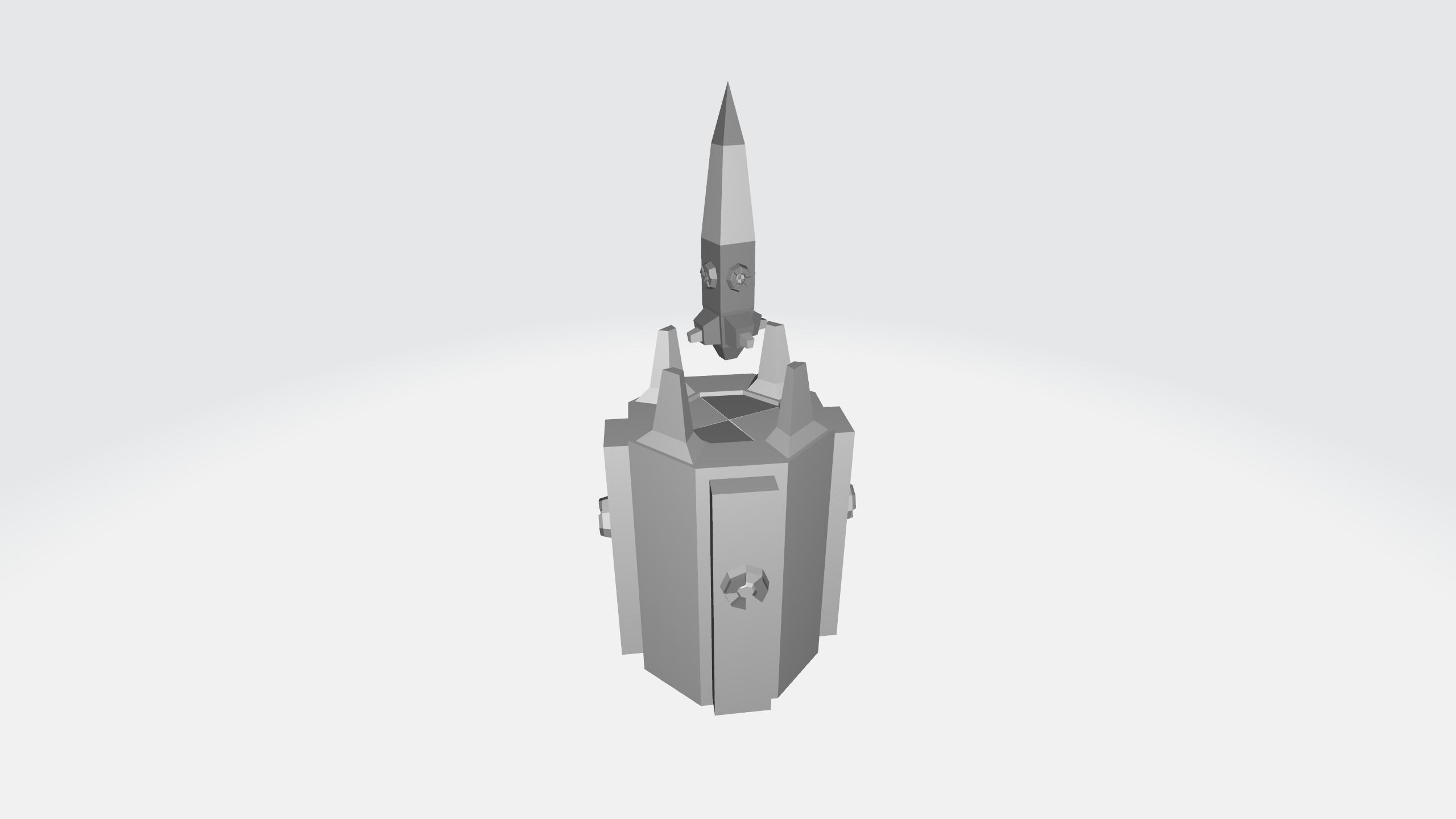 Nuke missile with silo free VR / AR / low-poly 3D model | CGTrader