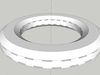 Viman ring with hole in middle 3D model | CGTrader