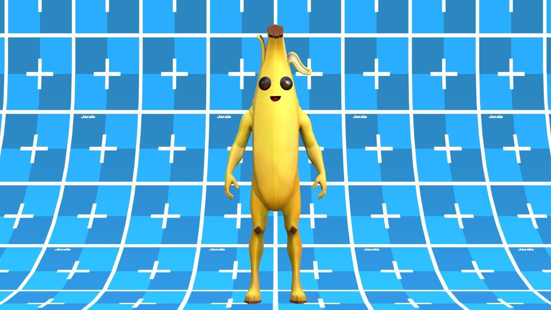 FORTNITE Peely SKIN FREE free 3D model rigged | CGTrader