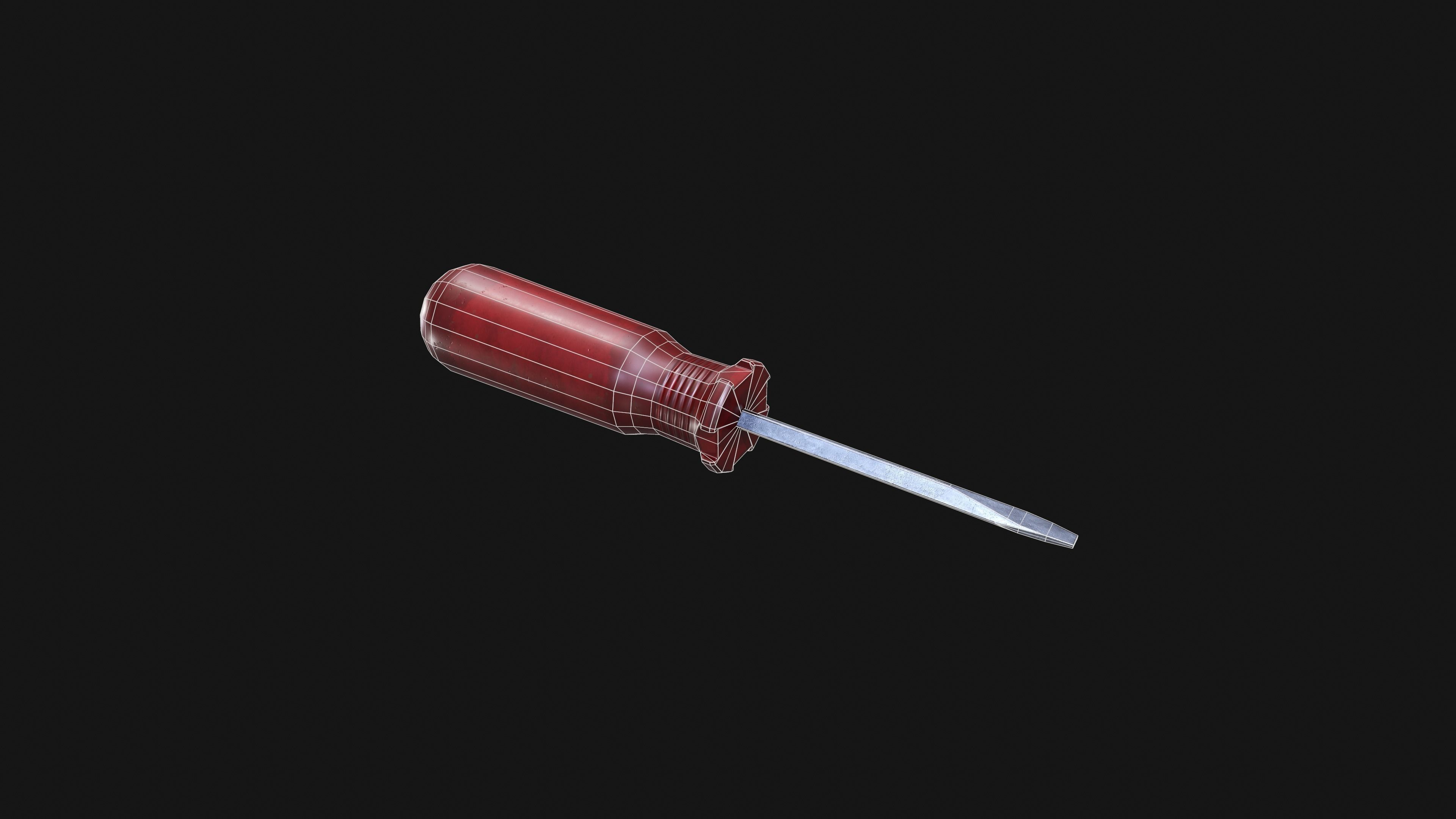 3D model Screwdriver VR / AR / low-poly | CGTrader