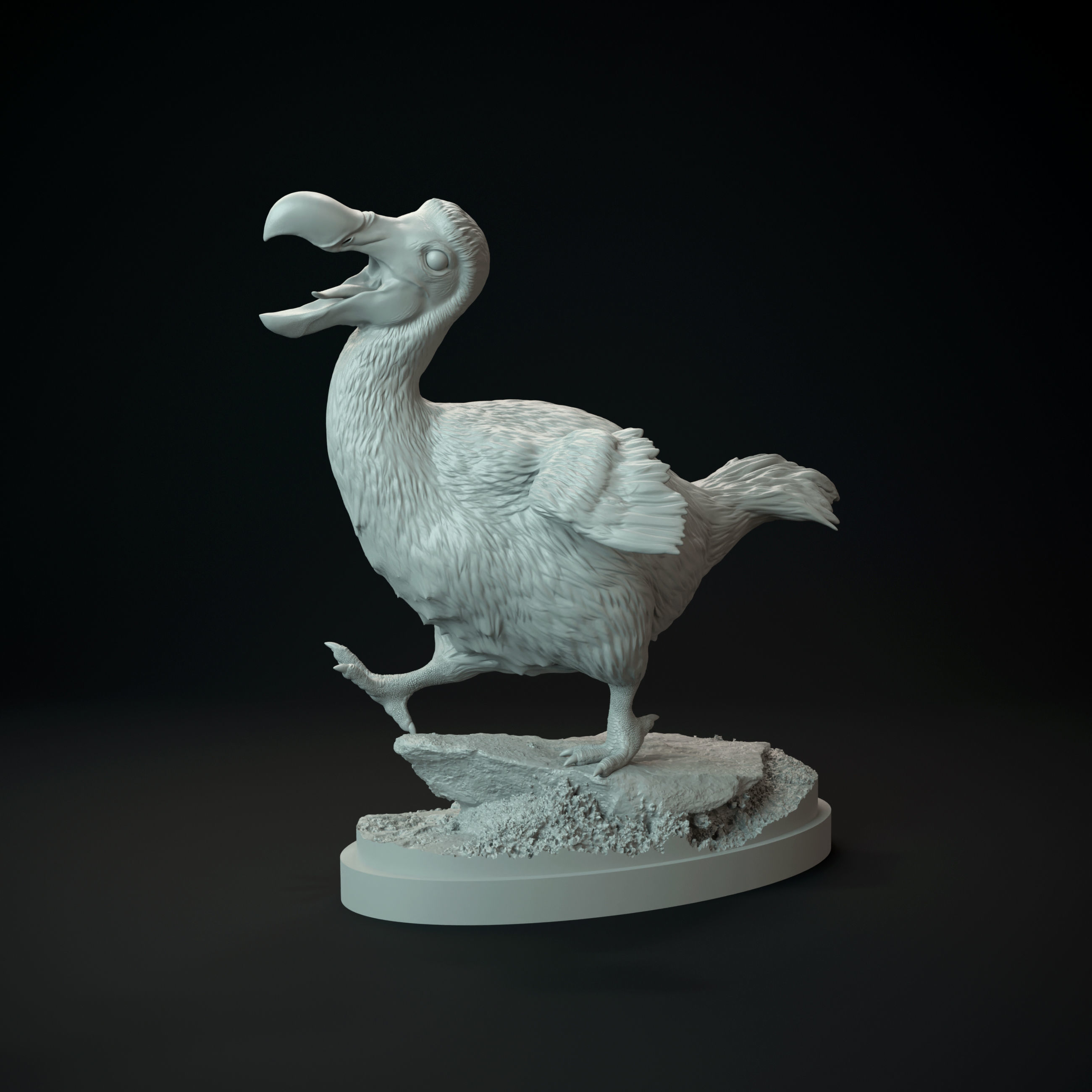 Dodo running 3D model 3D printable | CGTrader