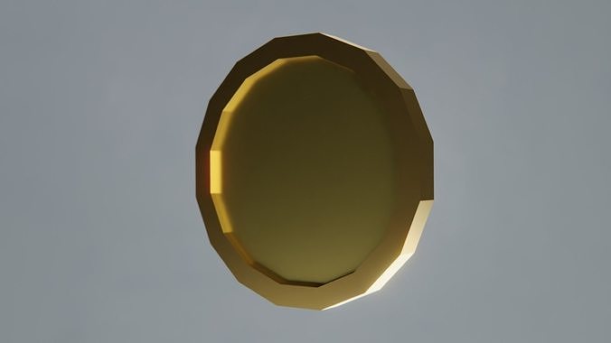 3D model Gold Coin VR / AR / low-poly | CGTrader