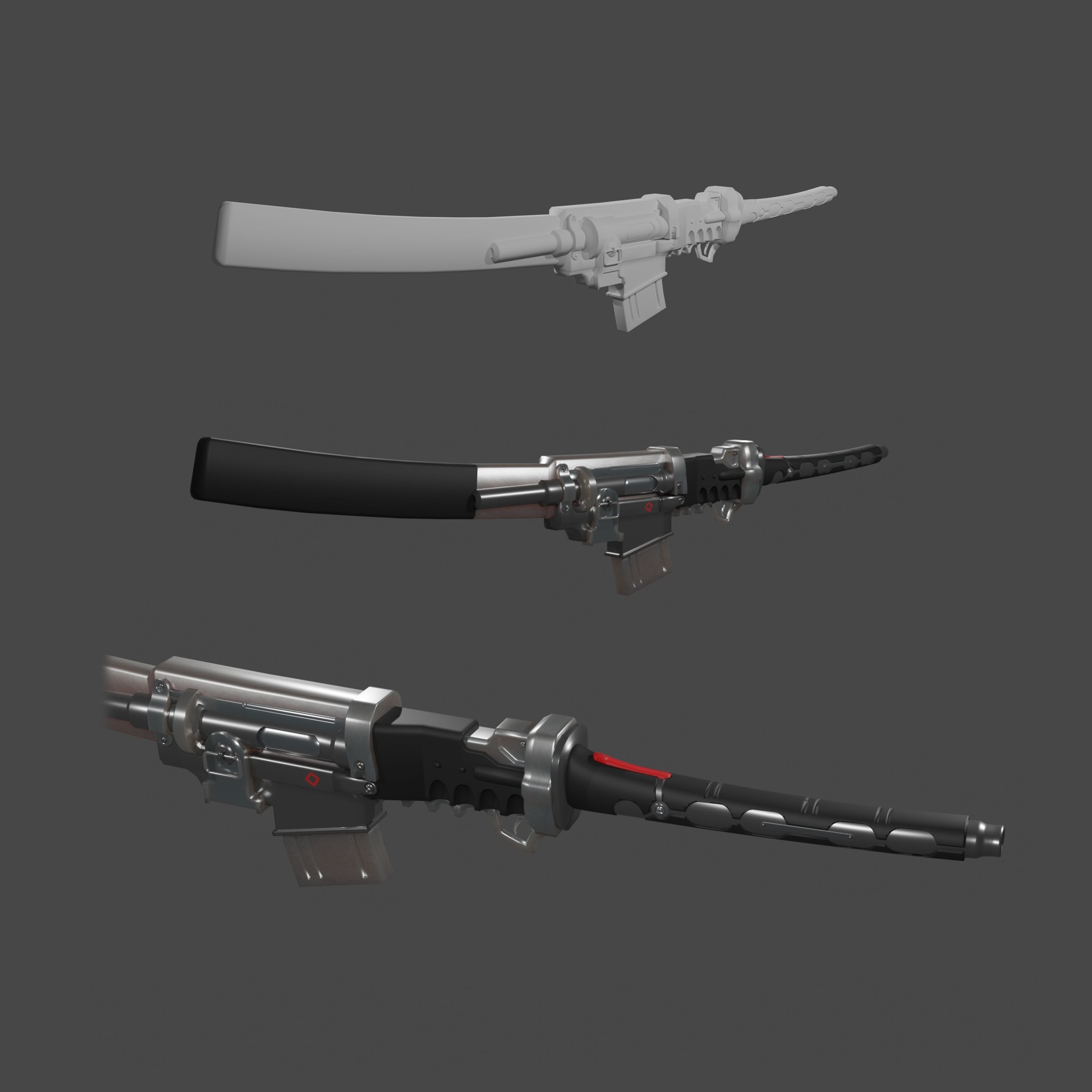 Murasama sword 3D model | CGTrader