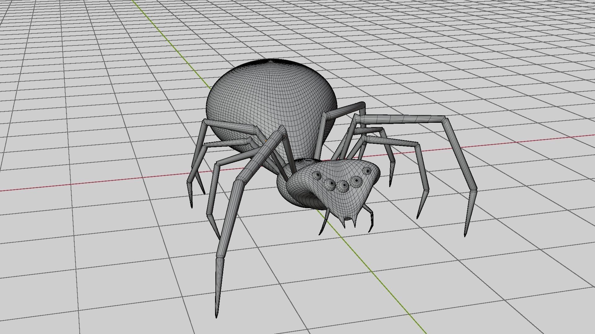 Spider 3D model | CGTrader