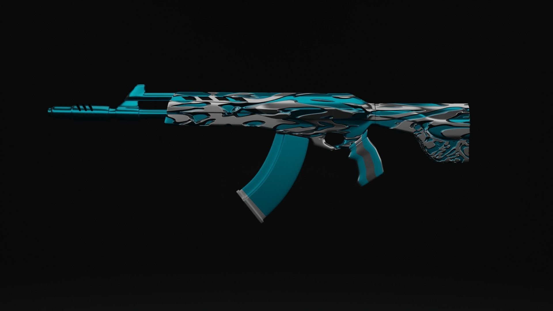 3D model Vandal paint VR / AR / low-poly | CGTrader