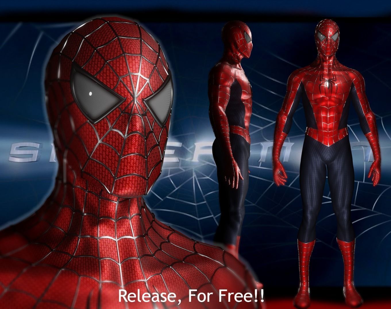 Accurate Raimi release 3D model rigged | CGTrader