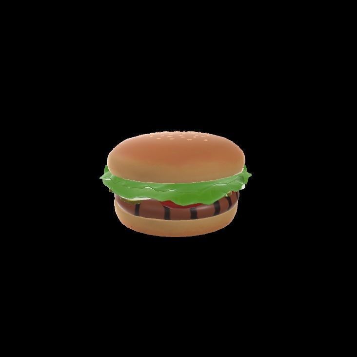 whopper JR 3D model | CGTrader
