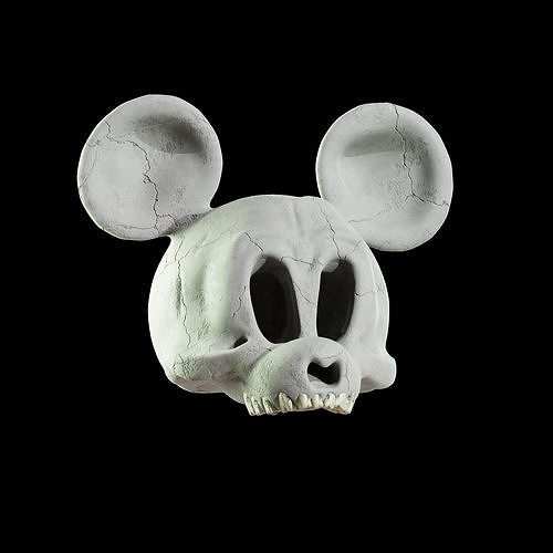micky mouse skull 3D model animated | CGTrader