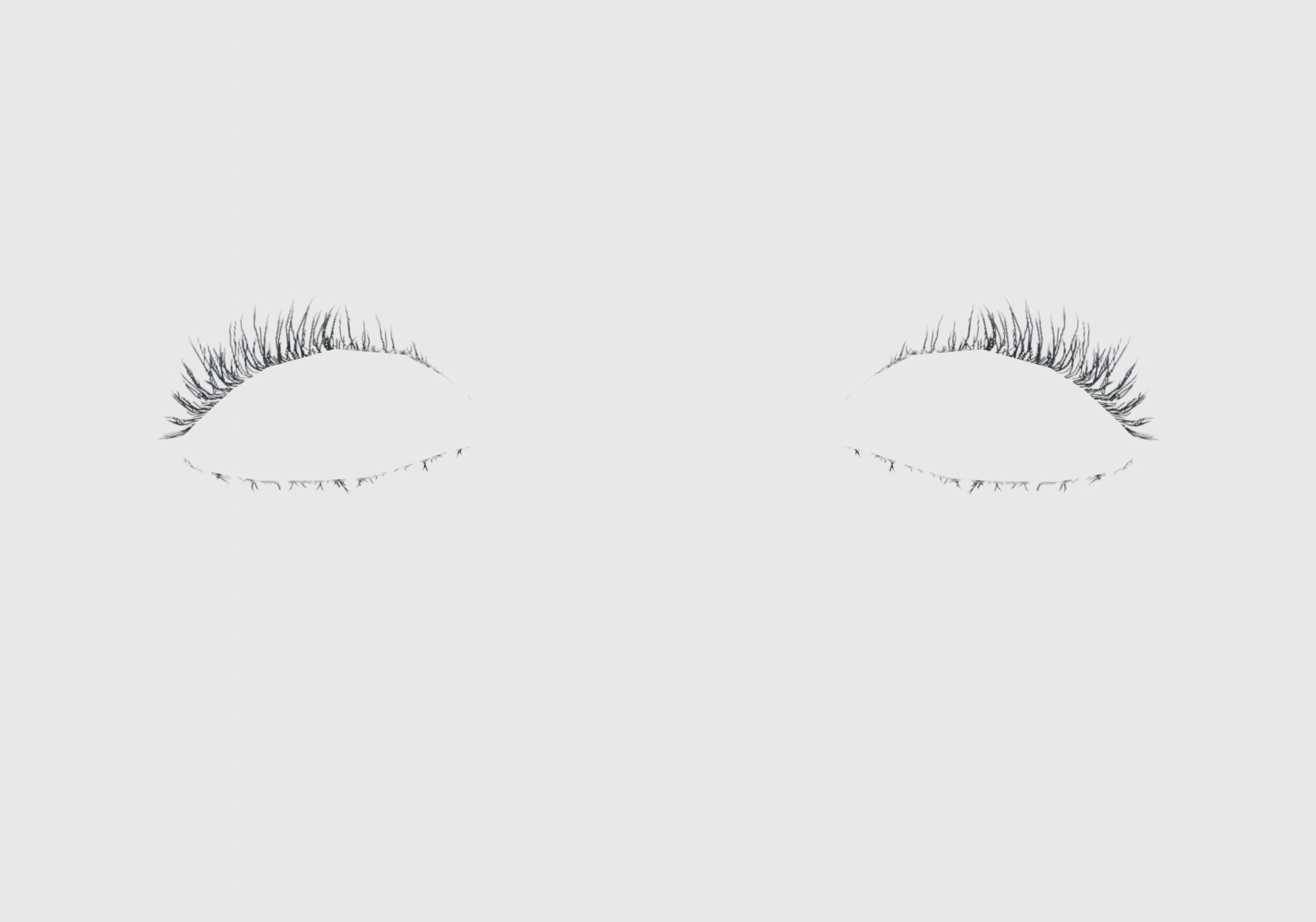 Natural Long Eyelashes 3D model | CGTrader
