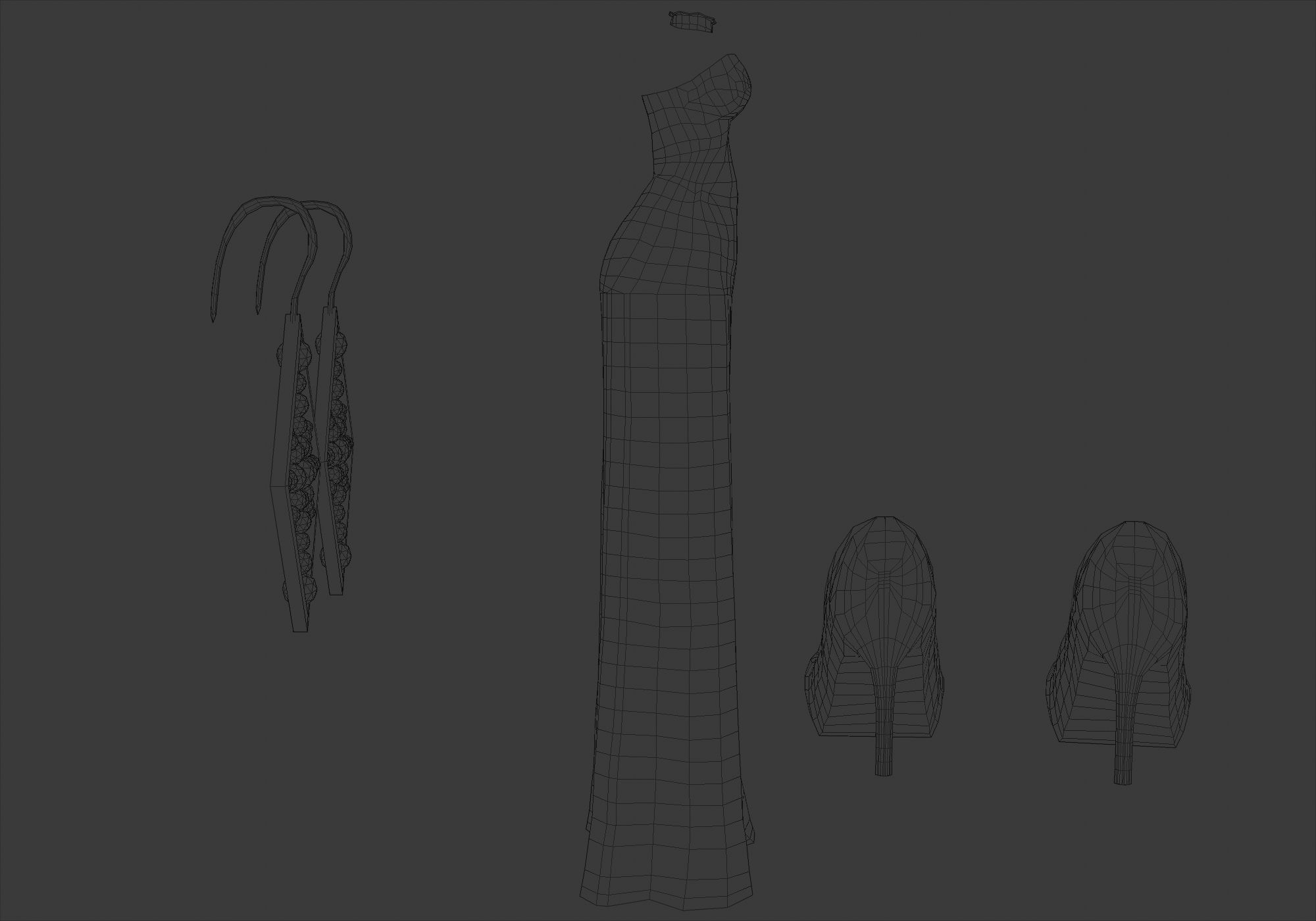 3D model Female Elegant Outfit VR / AR / low-poly | CGTrader