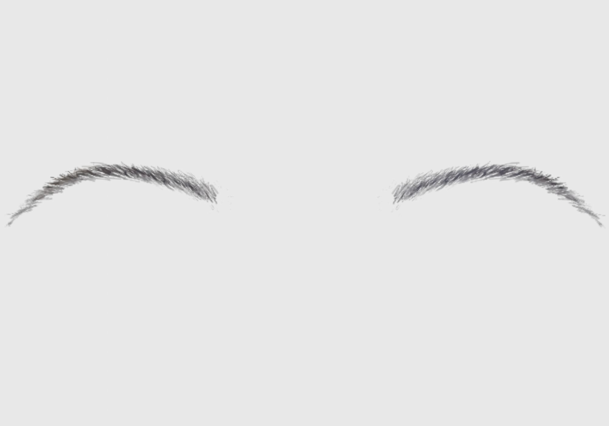 Dark Basic Eyebrow 3D model | CGTrader