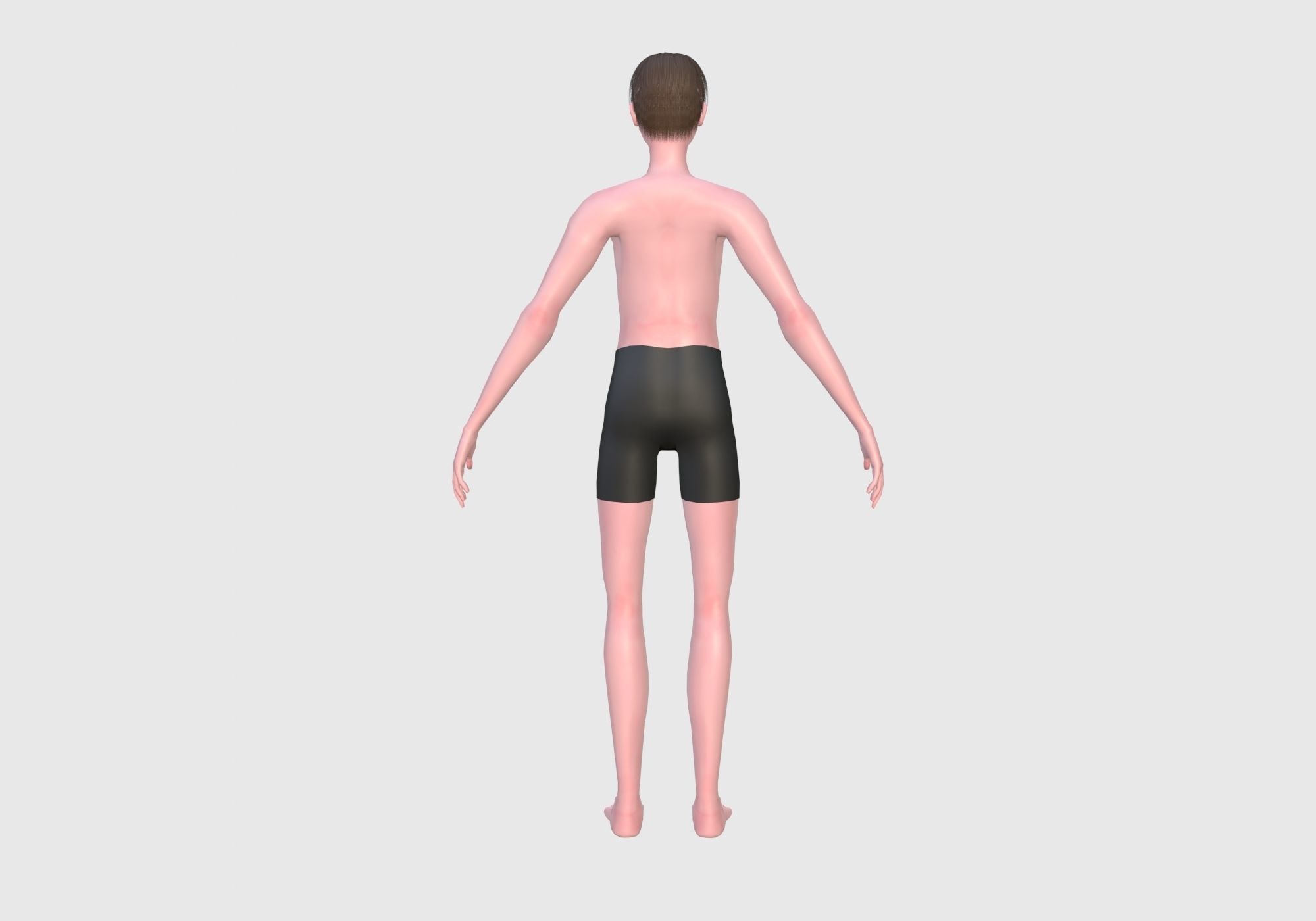 Basic Young Man 3D model | CGTrader