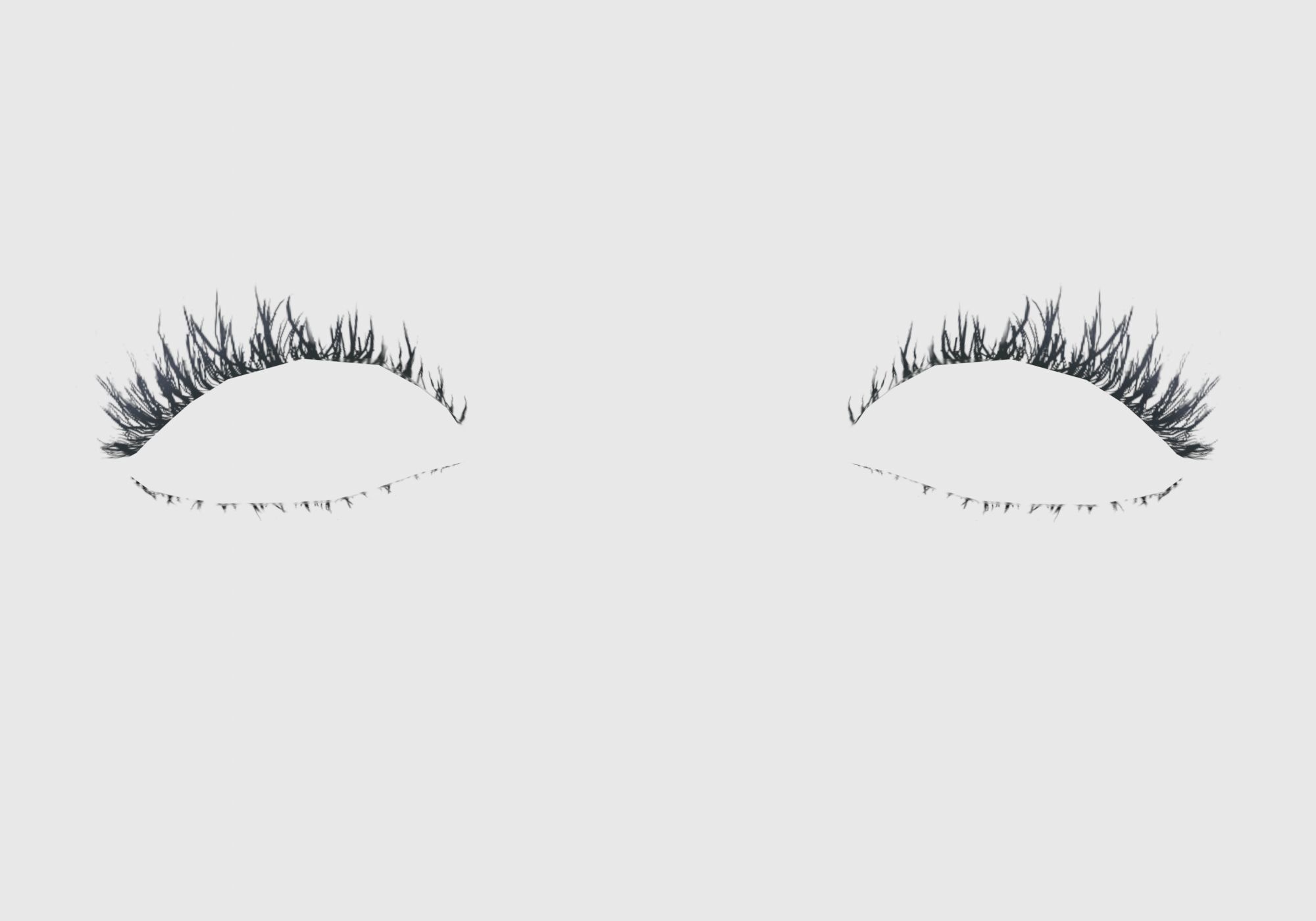 Basic Long Eyelashes 3D model | CGTrader