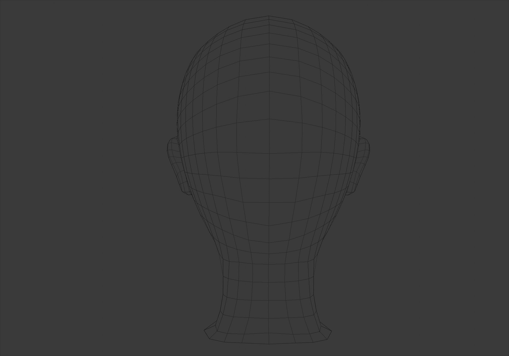 Basic Female Head 3D model | CGTrader