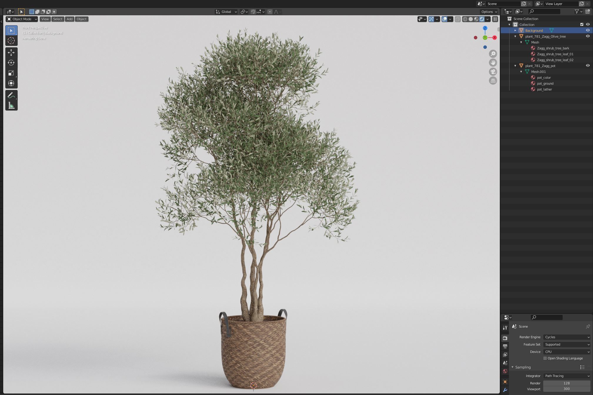 Plants collection 781 3D model | CGTrader