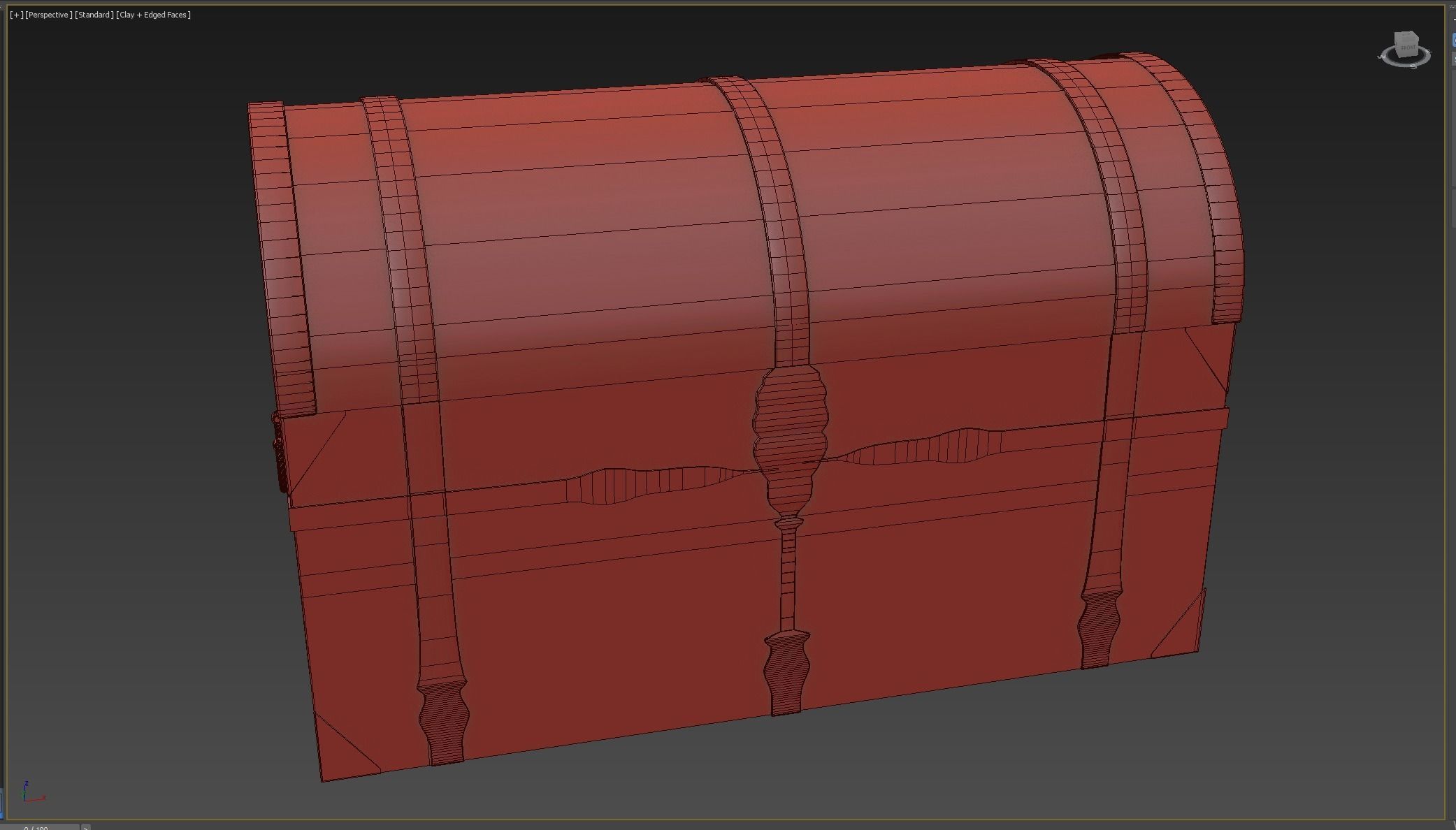 3D model Medieval Treasure Chest VR / AR / low-poly | CGTrader