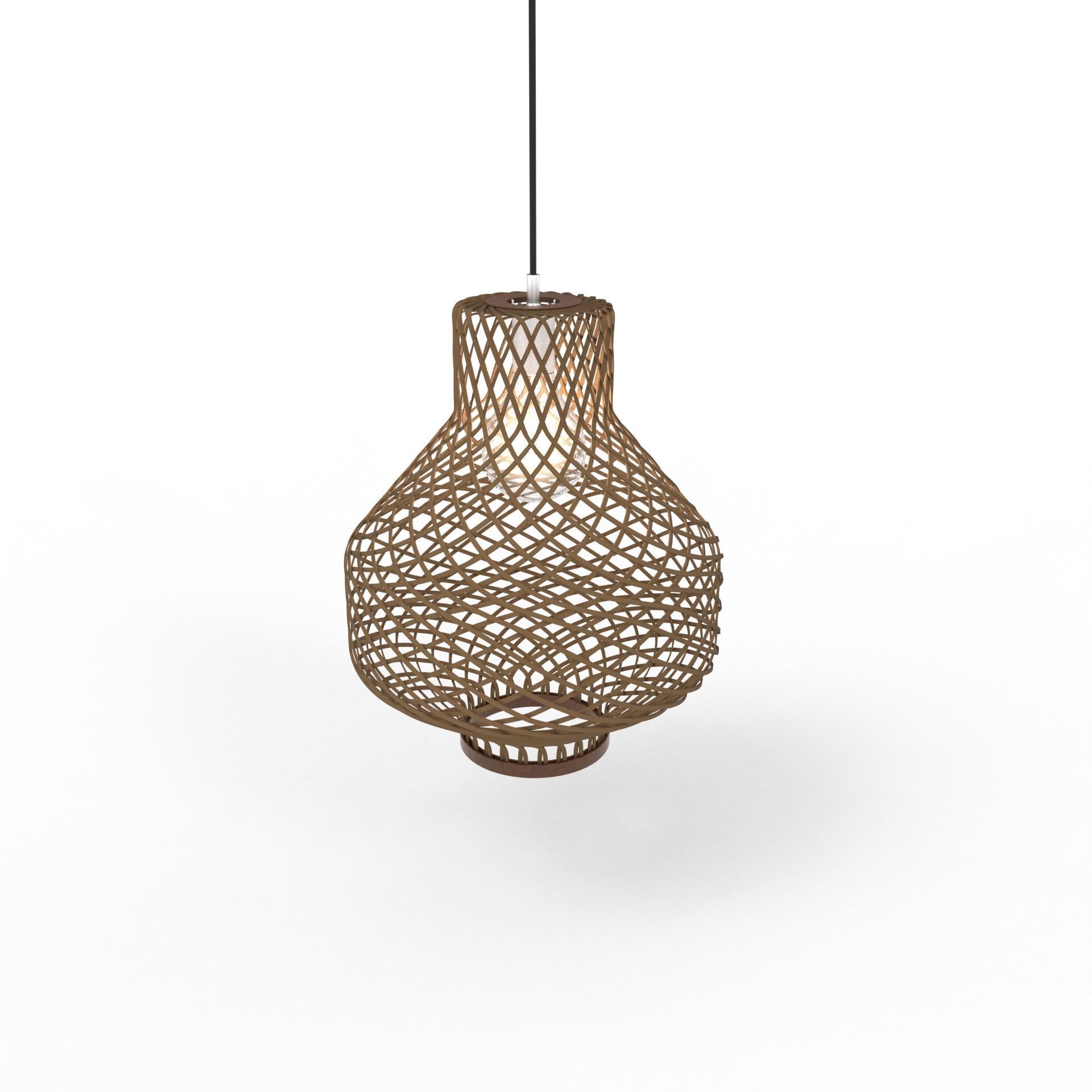 Hanging lighting 3D model | CGTrader