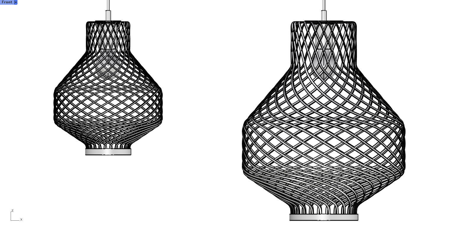 Hanging lighting 3D model | CGTrader