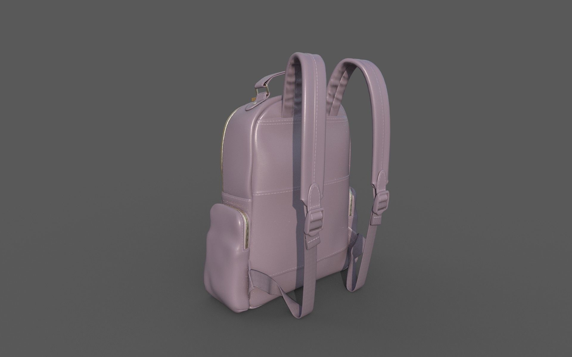 Backpack with 3 different options free VR / AR / low-poly 3D model ...