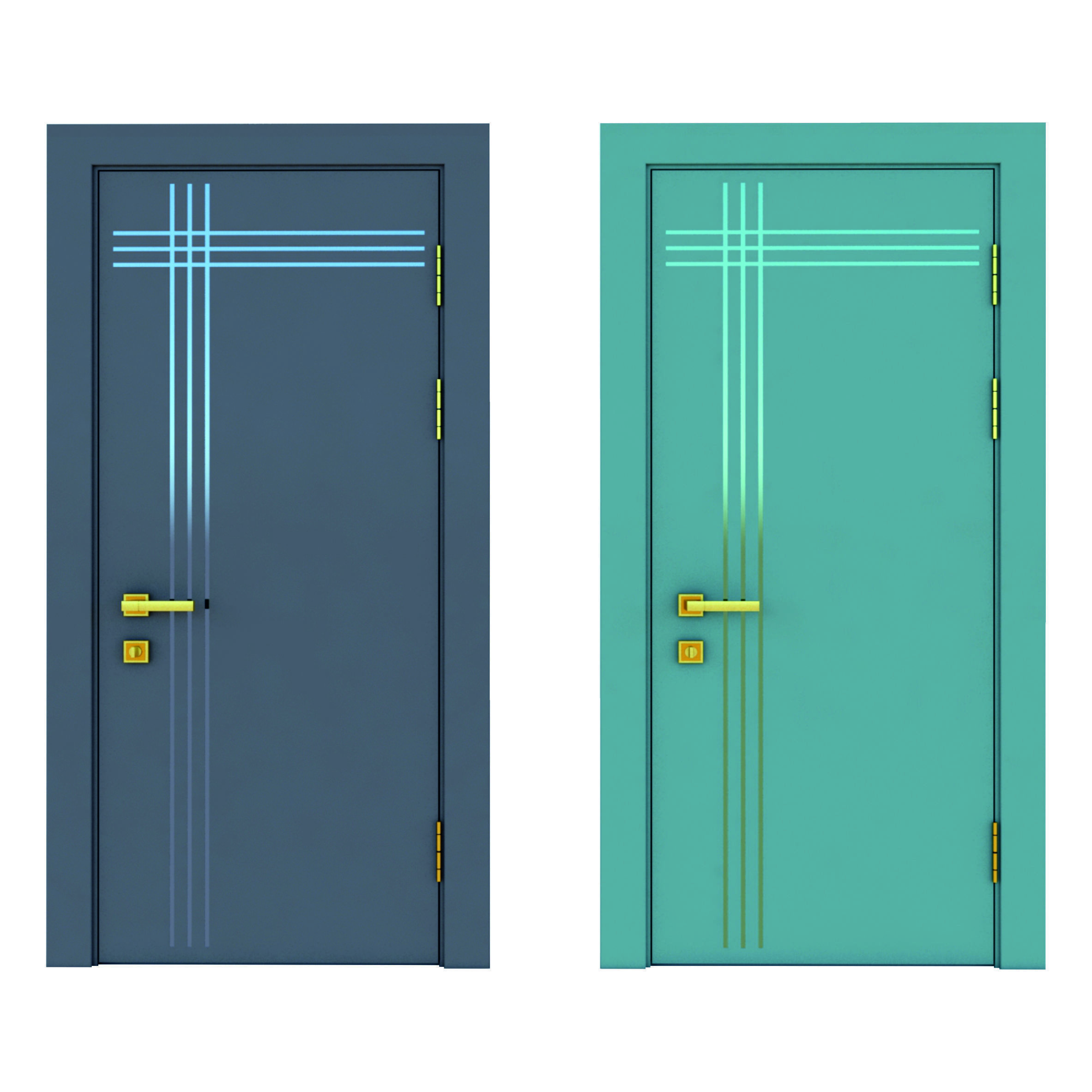 3d model door Hi-Tech 3D model | CGTrader