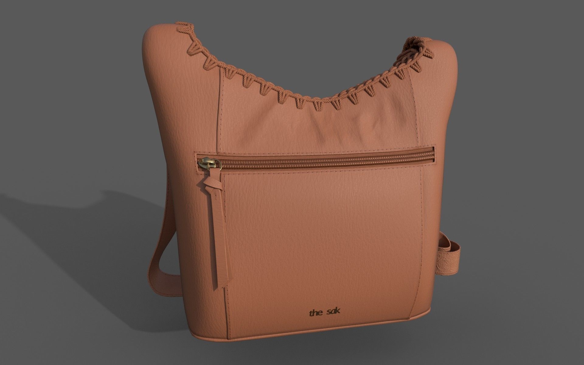 bag 2 tan leather backpack free VR / AR / low-poly 3D model | CGTrader
