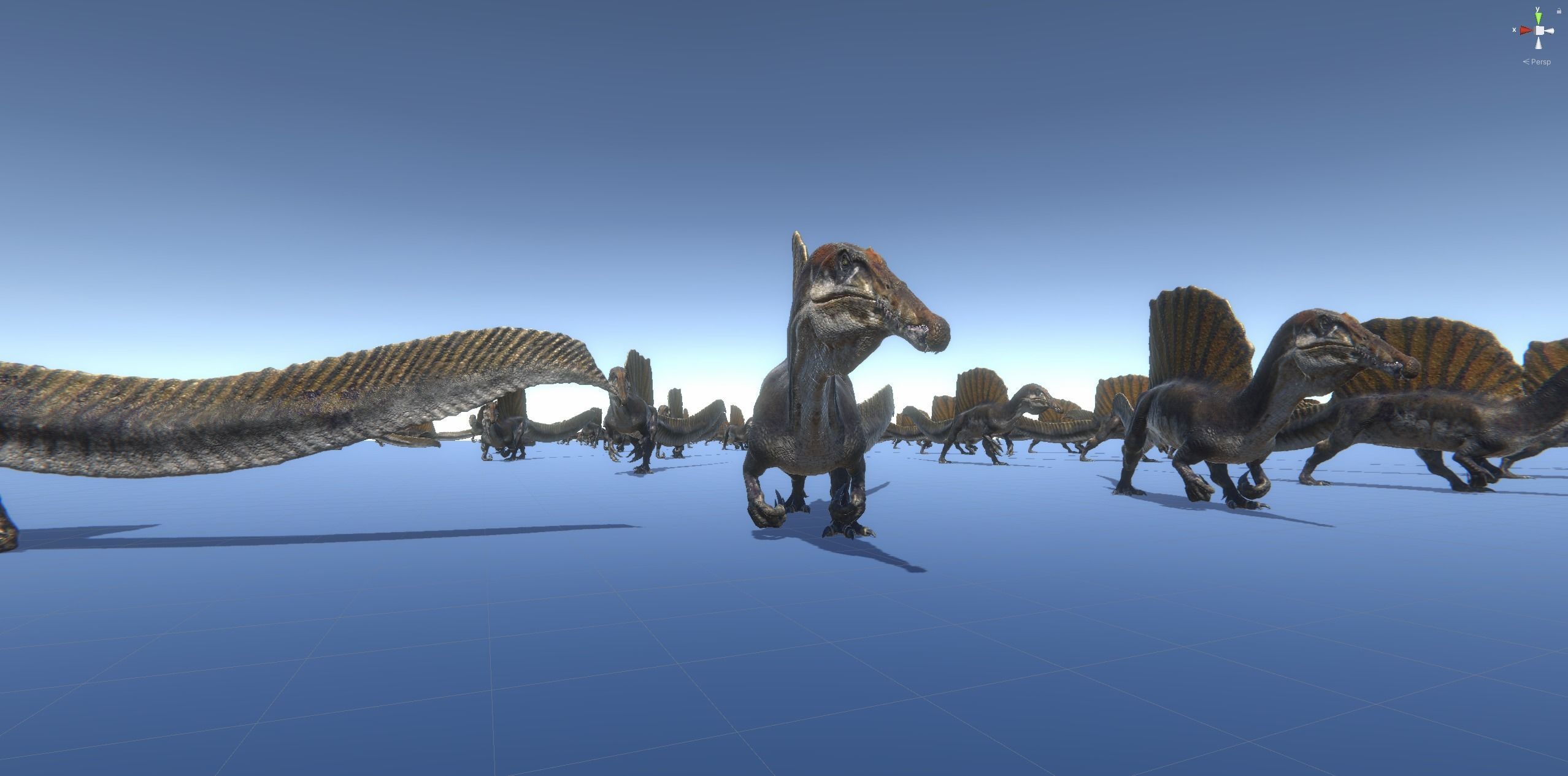 3D model Spinosaurus 2020 Unreal Engine and Unity Projects VR / AR ...