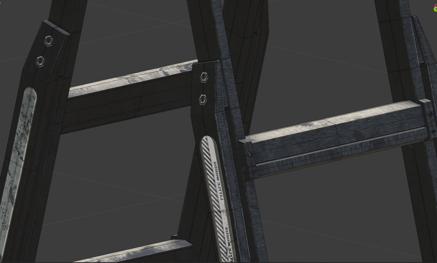 3D model Step Ladder VR / AR / low-poly | CGTrader