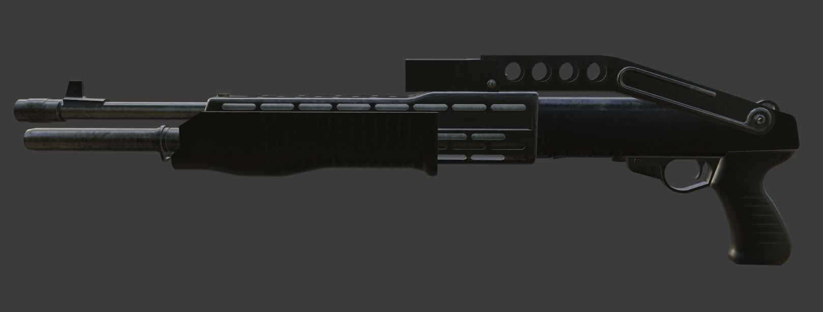 3D model SPAS 12 Shotgun VR / AR / low-poly | CGTrader